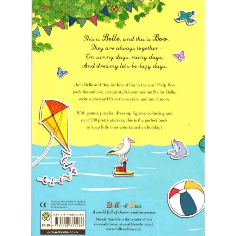 Jual BIG BAD WOLF BELLE & BOO : HOLIDAY FUN (STICKER ACTIVITY BOOK ...