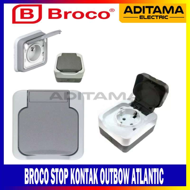 Jual STOP KONTAK TUTUP WEATHERPROOF BROCO ATLANTIC/ BROCO ATLANTIC ...
