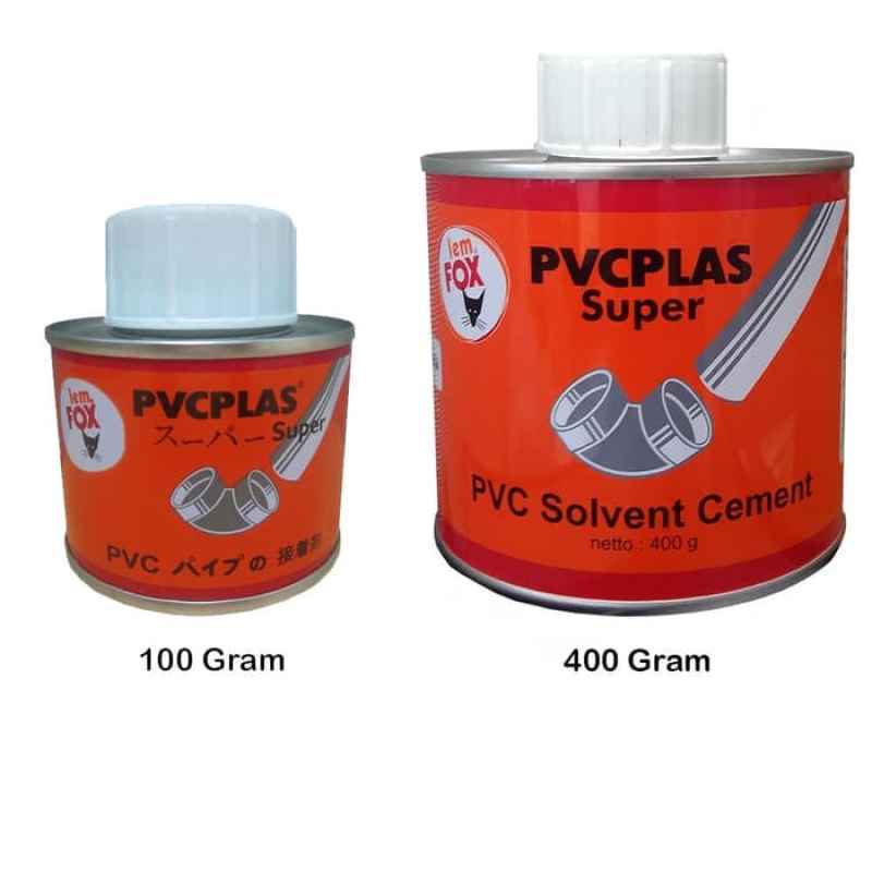 Jual Fox Lem Pvc Plas Kaleng [400 G] Di Seller Jumbo Stationery - Jumbo ...