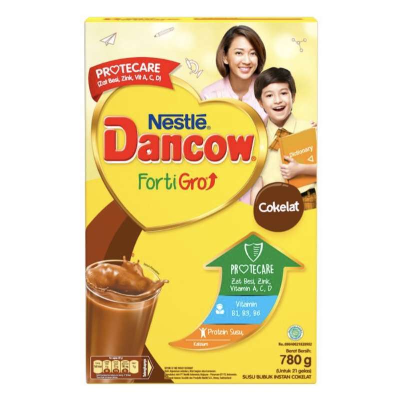 Jual Dancow FortiGro Susu Bubuk Instan Cokelat 780 g di Seller THE SWEET RECIPE - Pasar Baru ...