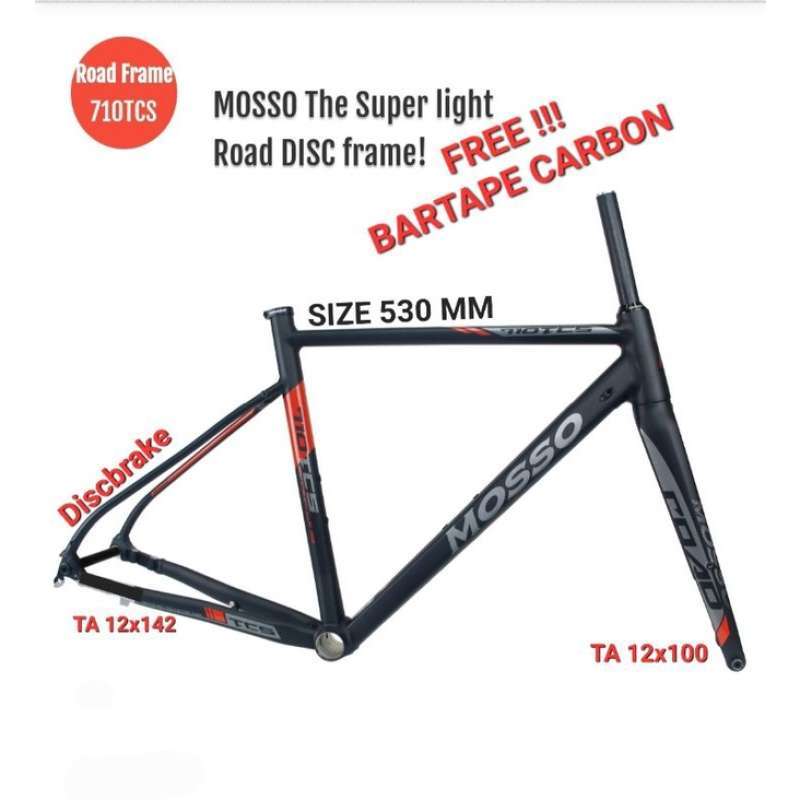 Jual Frame Sepeda Roadbike Mosso 710tcs Size 530mm 53cm Discbrake ...