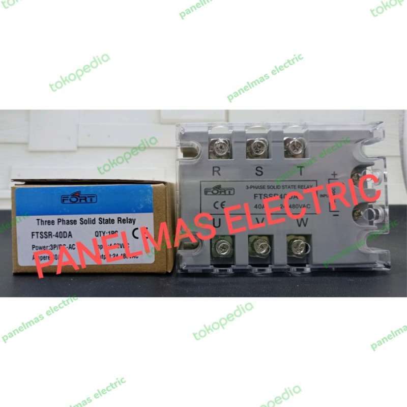 Jual Ftssr-40da 3 Phase Solid State Relay / Ssr Dc-ac Merk Fort Di Seller Umar Store Tick ...