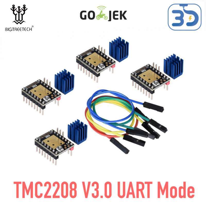 Jual Original BigTreeTech TMC 2208 TMC2208 V3.0 UART Mode Stepper Driver di Seller 3D Zaiku ...