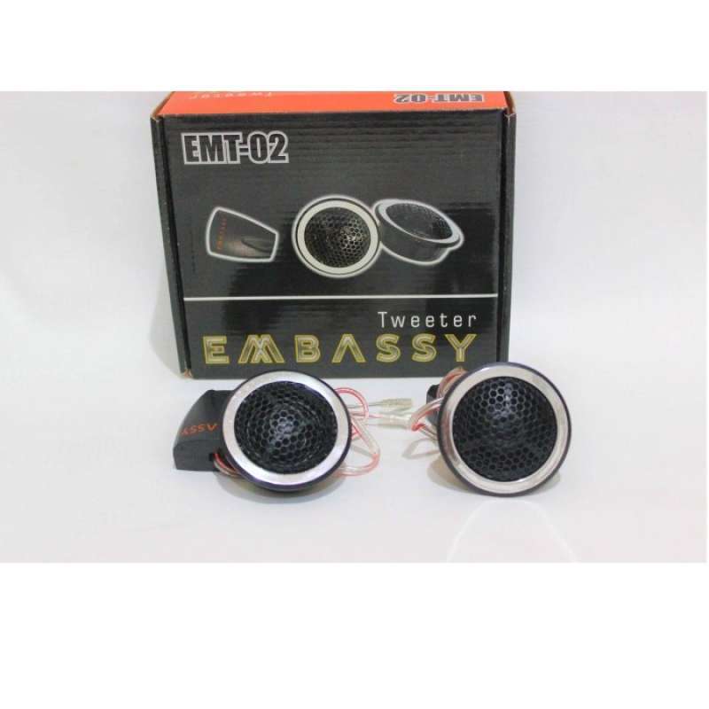 Jual Speaker Murah Tweeter Mobil Emt-02 Di Seller Markas Audio - Kedoya ...