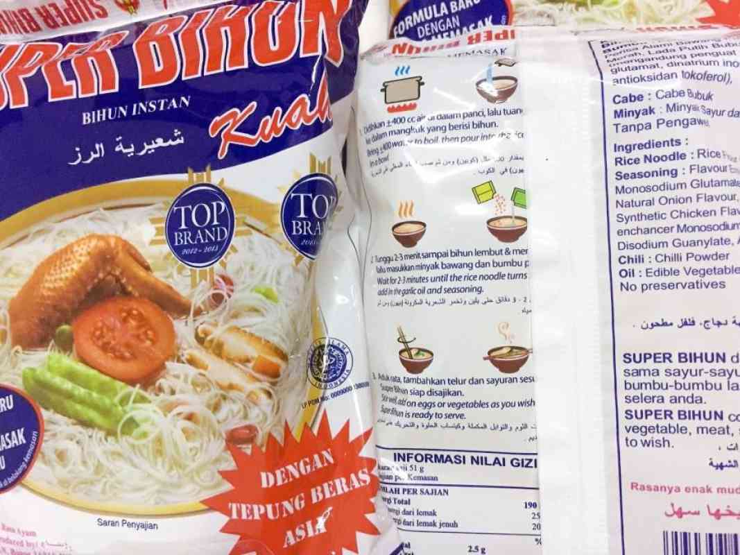 Jual Super Bihun Kuah Instant Dengan Tepung Beras Asli Di Seller ...