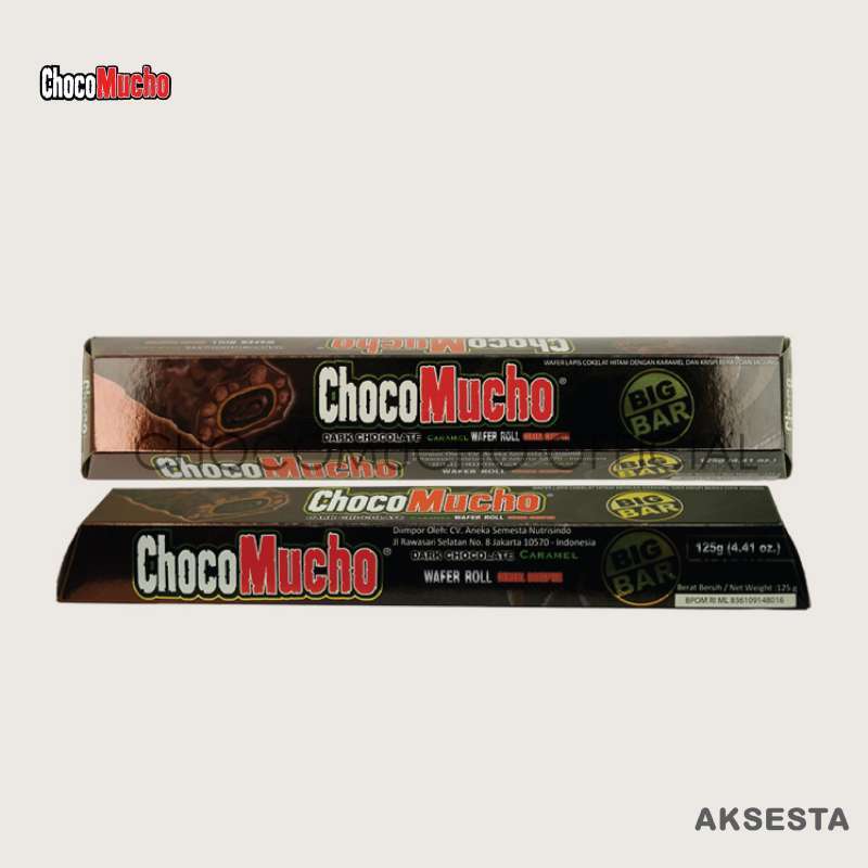 Jual Choco Mucho Big Bar Dark Chocolate 125 gr di Seller Aksesta Official Store - Aksesta ...