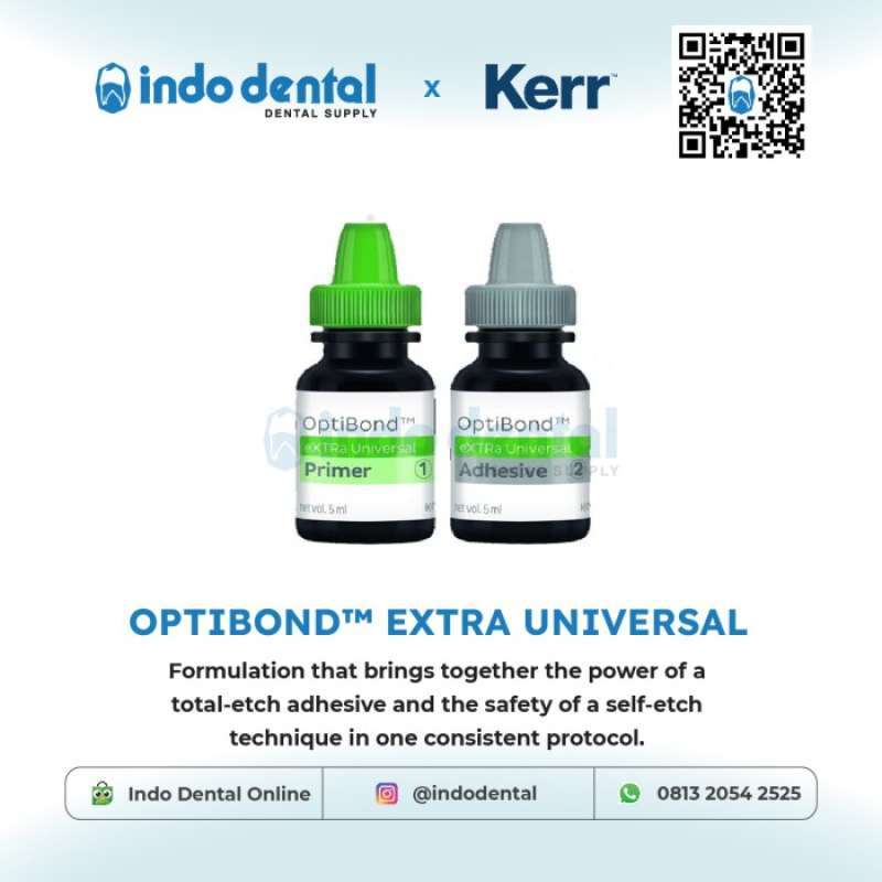 Jual Optibond Extra Universal Bonding Kerr Dental Gigi Adhesive ...