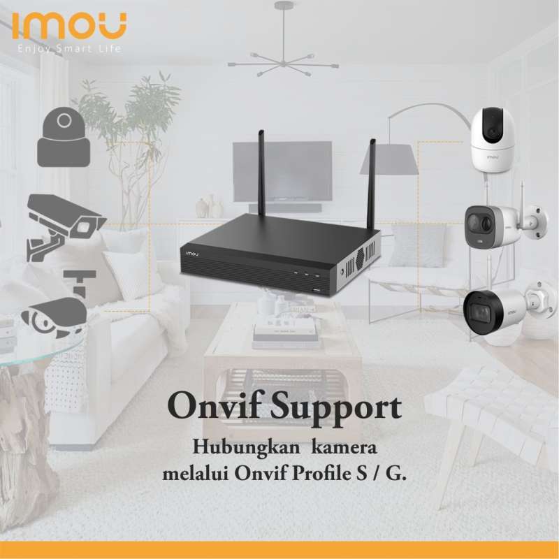 Jual Nvr Imou 4ch Onvif Support Cctv Wireless Dan Wired Original ...