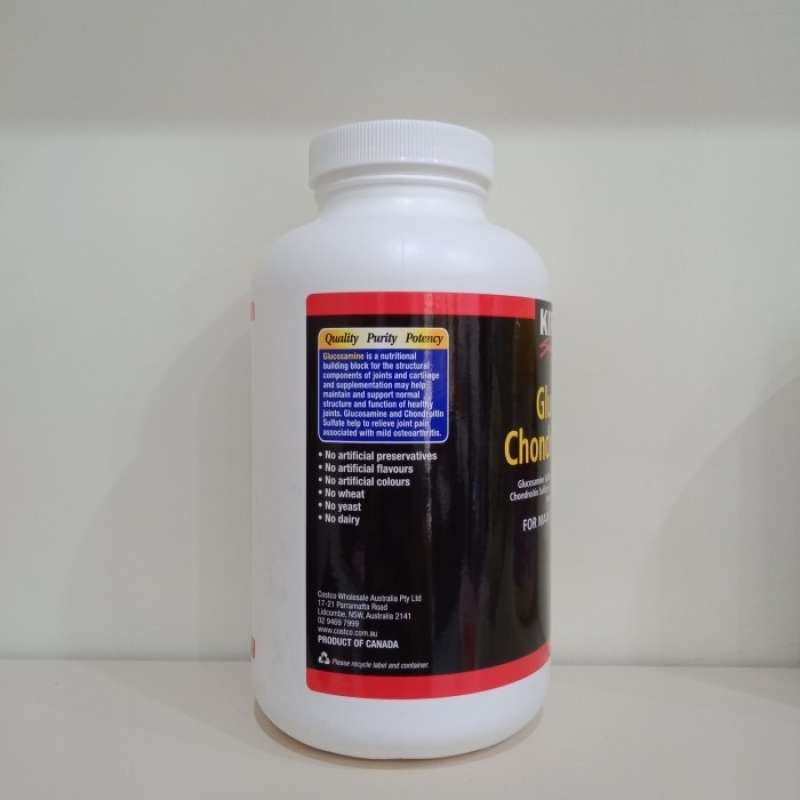 Jual Kirkland Glucosamine Chondroitin & Msm 240 Tablets Di Seller Nur ...