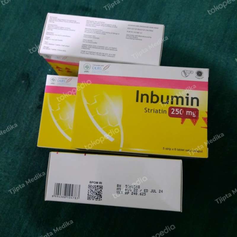 Jual Inbumin 250 Mg 30 Tablet Di Seller Nur Nur Toko - Tegal Parang ...