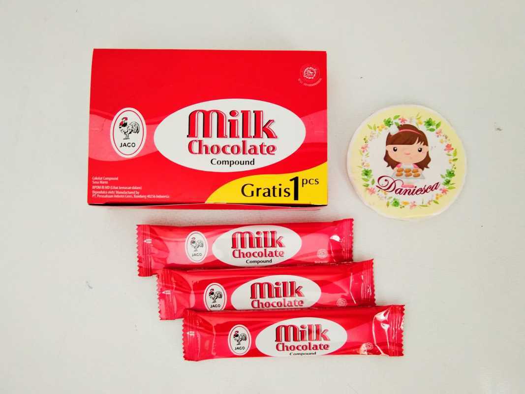 Jago Milk Jual Cokelat Ayam Jago Milk Chocolate 1 Box Kota Palembang