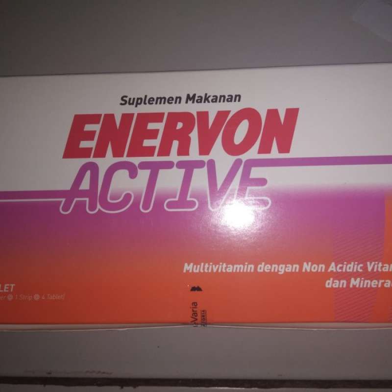Jual Enervon C Active Sachetan 1box Isi 100 Tablets Di Seller Nur Nur ...