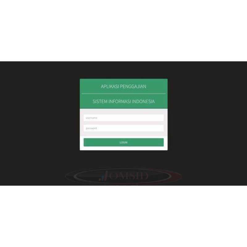 Jual Aplikasi Penggajian Berbasis Web Codeigniter Di Seller Omsid Computer - Wanasari, Kab ...