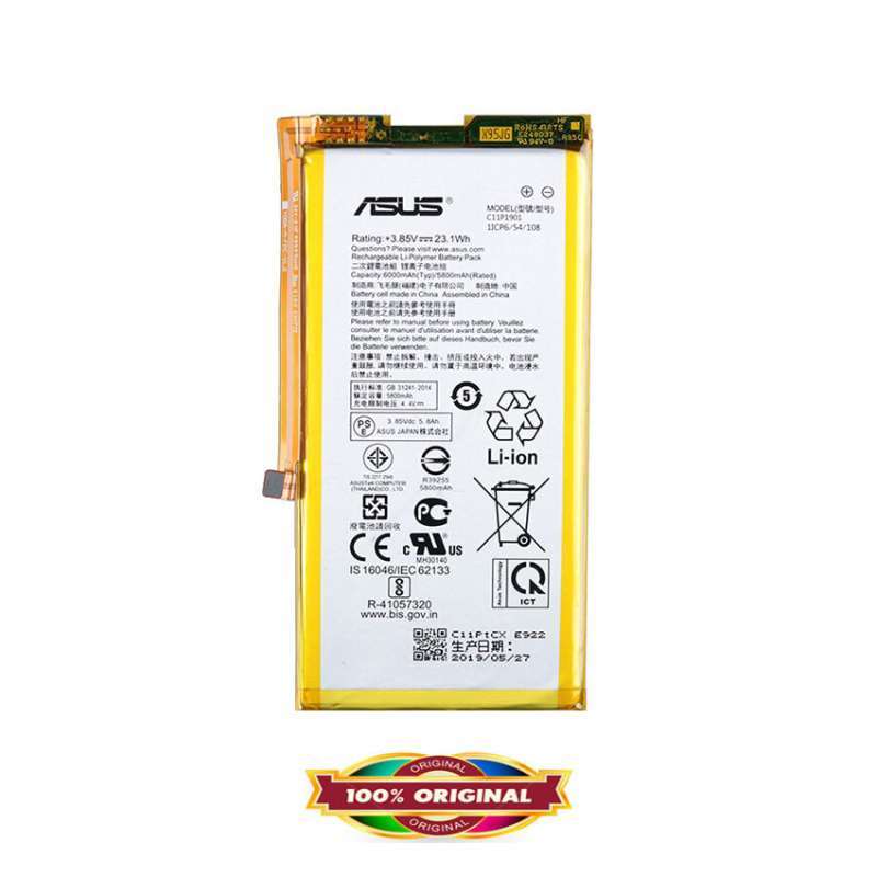Jual Original Battery for Asus ROG Phone 2 - ZS660KL I001D - 6000mAh ...