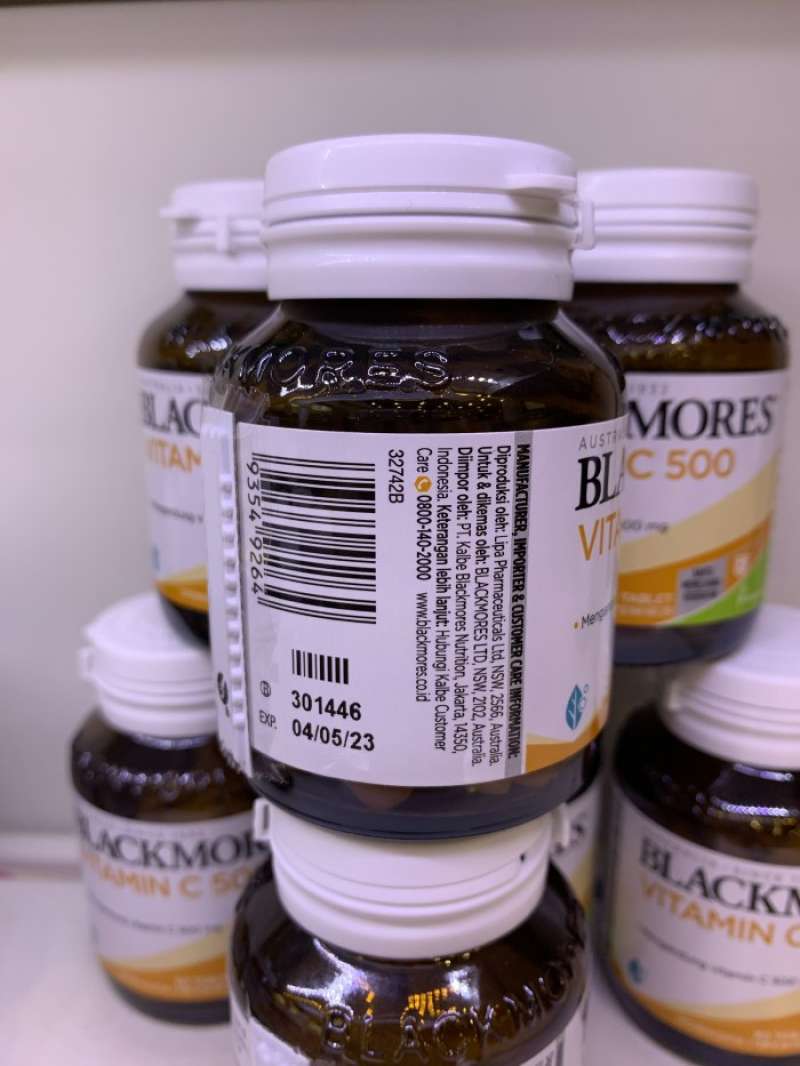Jual Blackmores Vitamin C 500mg 60 Tablet Di Seller Nur Nur Toko ...