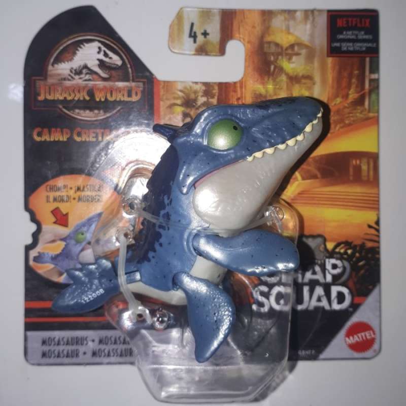 Promo Jurassic World Snap Squad Mosasaurus Wave 6 Diskon 50% Di Seller ...