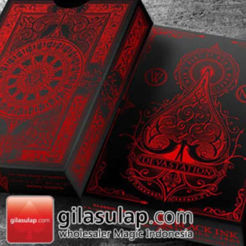 Promo Devastation playing card standard edition by jody eklund Diskon ...