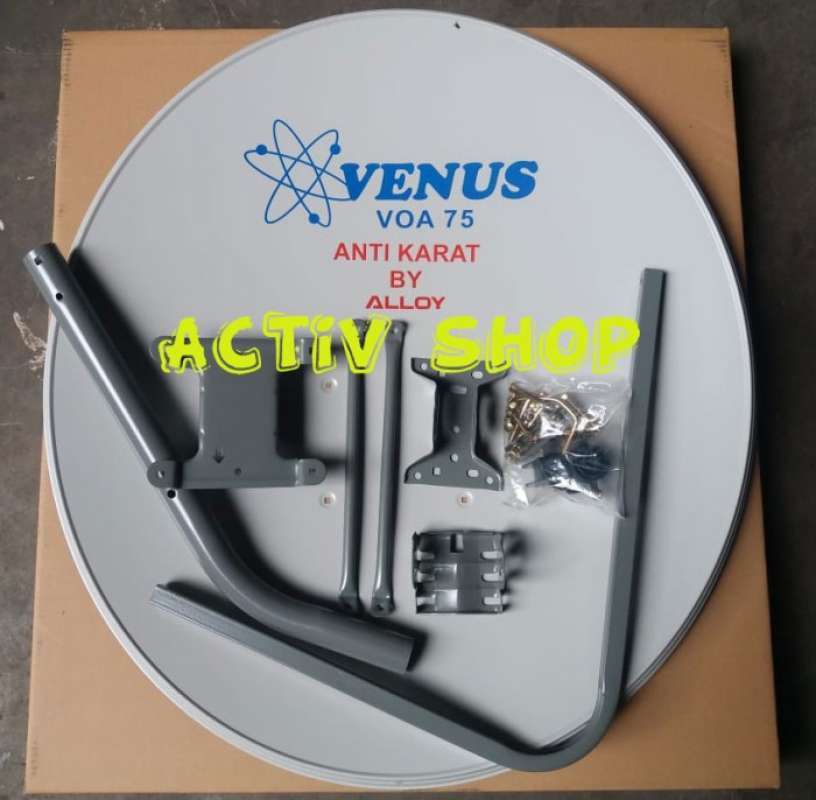 Promo Parabola Dish Venus 75 cm Isi 4 Set Diskon 33% di Seller Alfira ...