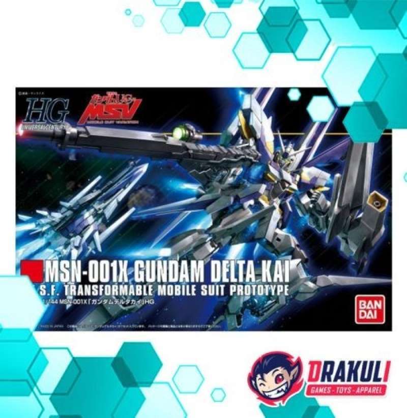 Jual BANDAI Plamo HGUC MSN-001X Gundam Delta Kai di Seller Drakuli ...
