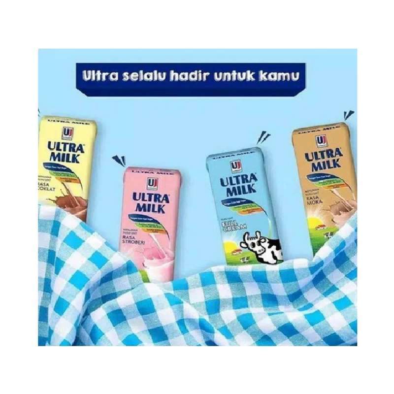 Promo Ultra Milk Chocolate 200 Ml ( 1 Dus / 24 Pcs ) Diskon 10% Di ...