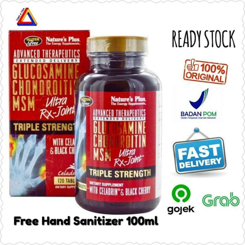 Jual Natures Plus / Nature's Plus Ultra Rx Joint Triple Strength 120 Tablet Di Seller Anes ...