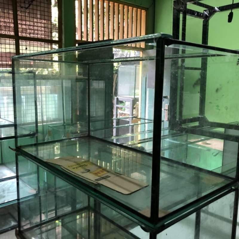 Promo AQUARIUM KACA UKURAN 80x40x40cm 8mm FULL Diskon 33% di Seller ...
