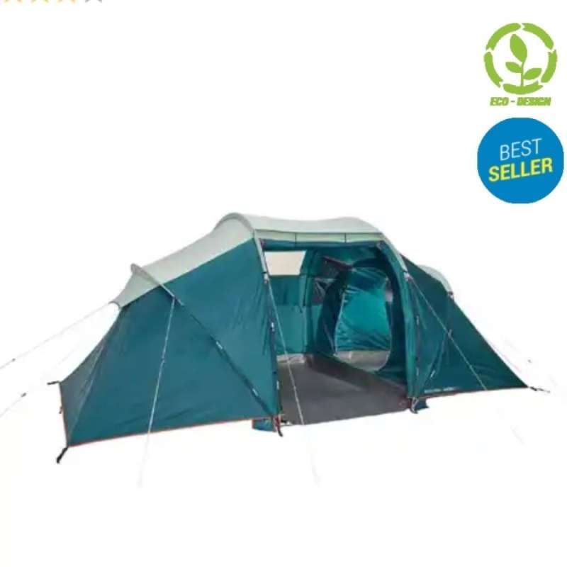 Promo QUECHUA ARPENAZ 4.2 HOOP TENT TENDA 4 ORANG DAN 2 KAMAR ORIGINAL ...