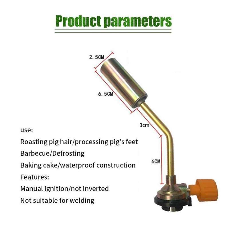 Jual Gas Torch Flame Brazing Kepala Korek Api Kuningan Las Tabung Bbq ...