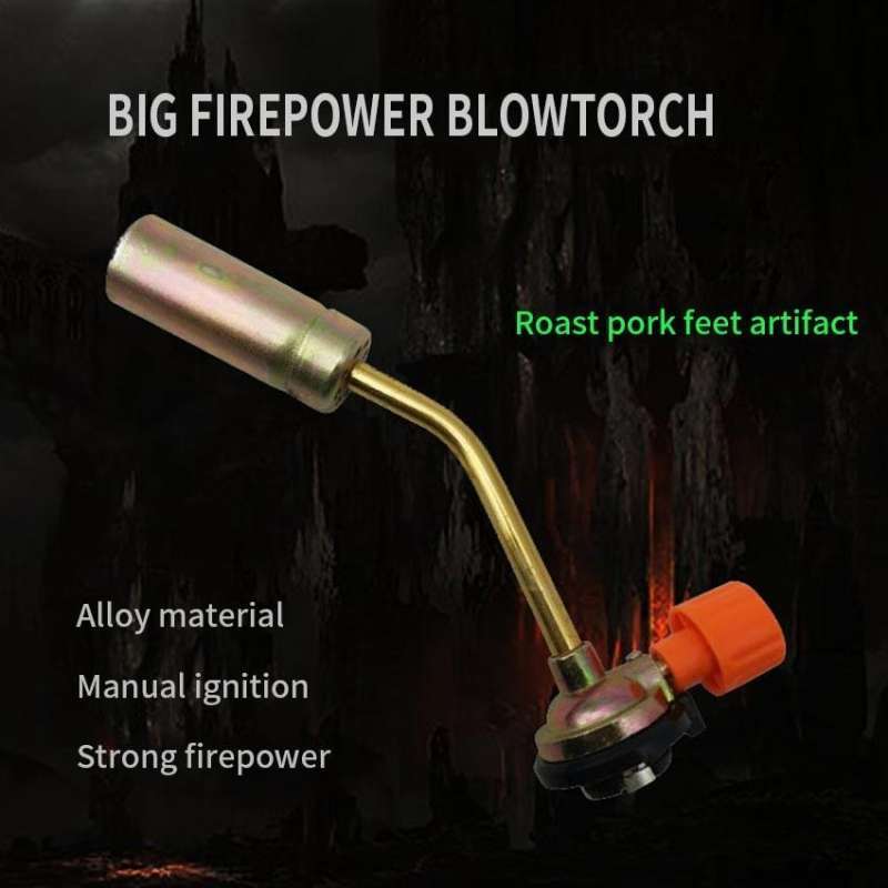 Jual Gas Torch Flame Brazing Kepala Korek Api Kuningan Las Tabung Bbq ...