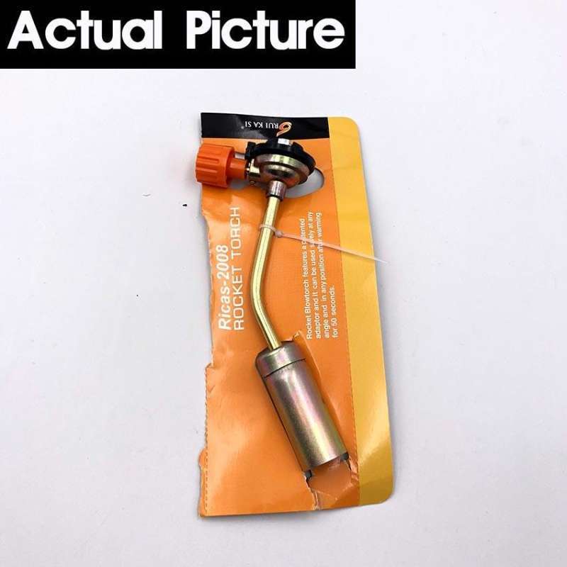 Jual Gas Torch Flame Brazing Kepala Korek Api Kuningan Las Tabung Bbq ...