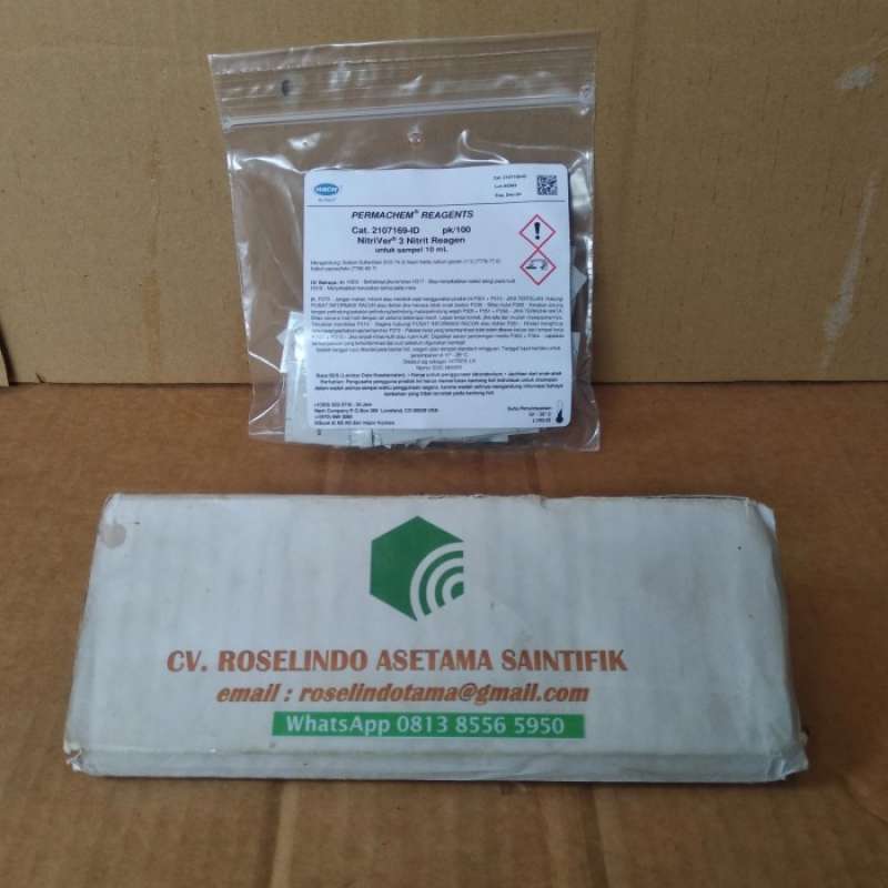 Promo HACH 2107169 NitriVer 3 Nitrite Reagent Powder PIllows 10 mL pk ...
