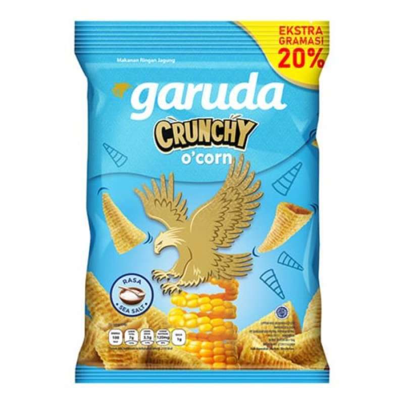 Promo Garuda Crunchy O'corn Sea Salt [84 g] Diskon 8% di Seller Garuda ...