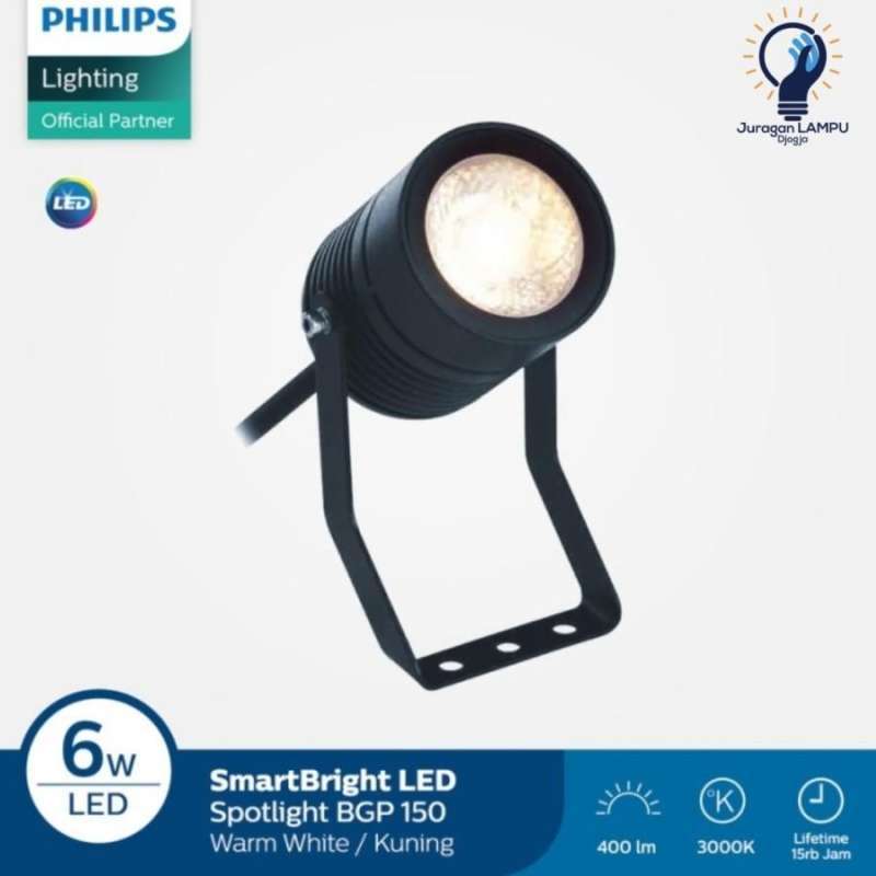Jual Philips LED Spotlight BGP150 LED400 6W 45D Kuning di Seller GRAHA ...