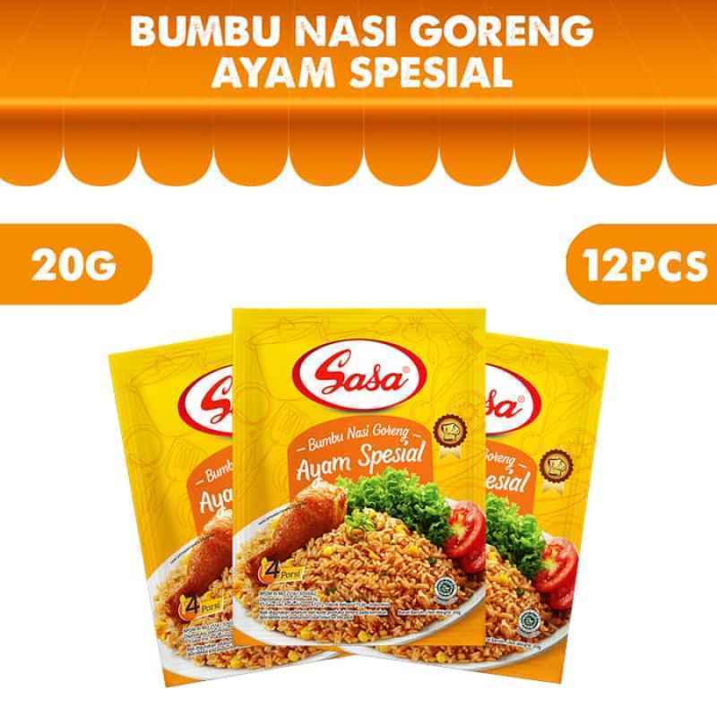 Jual WHS - Bli2B - SASA Nasi Goreng Ayam Special [20 g/ 12 pcs] di ...