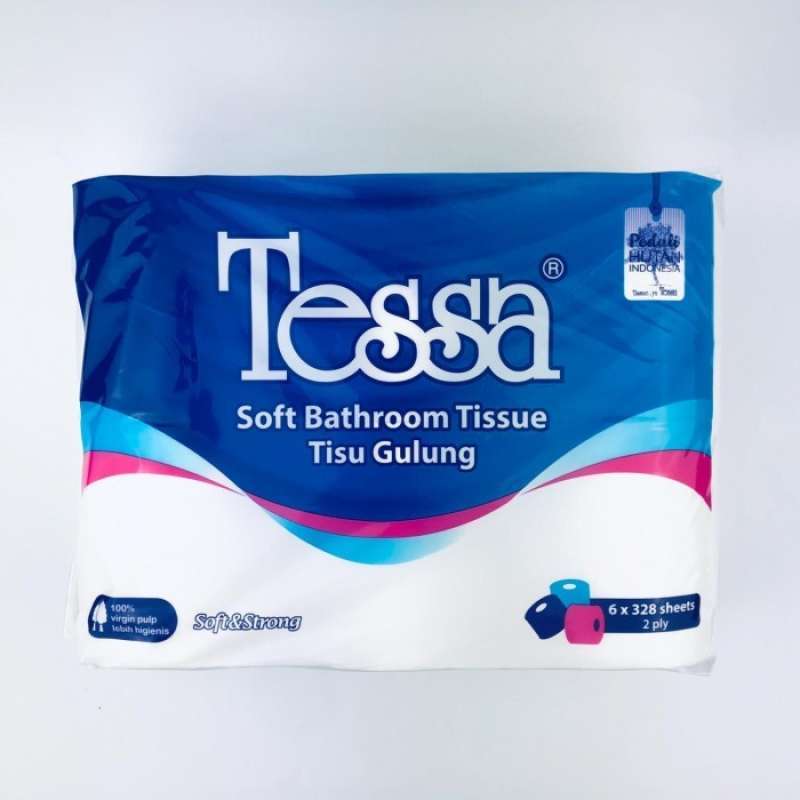 Promo Tissu / Tessa / 6 roll / 328 sheets / 2 ply Diskon 33% di Seller ...