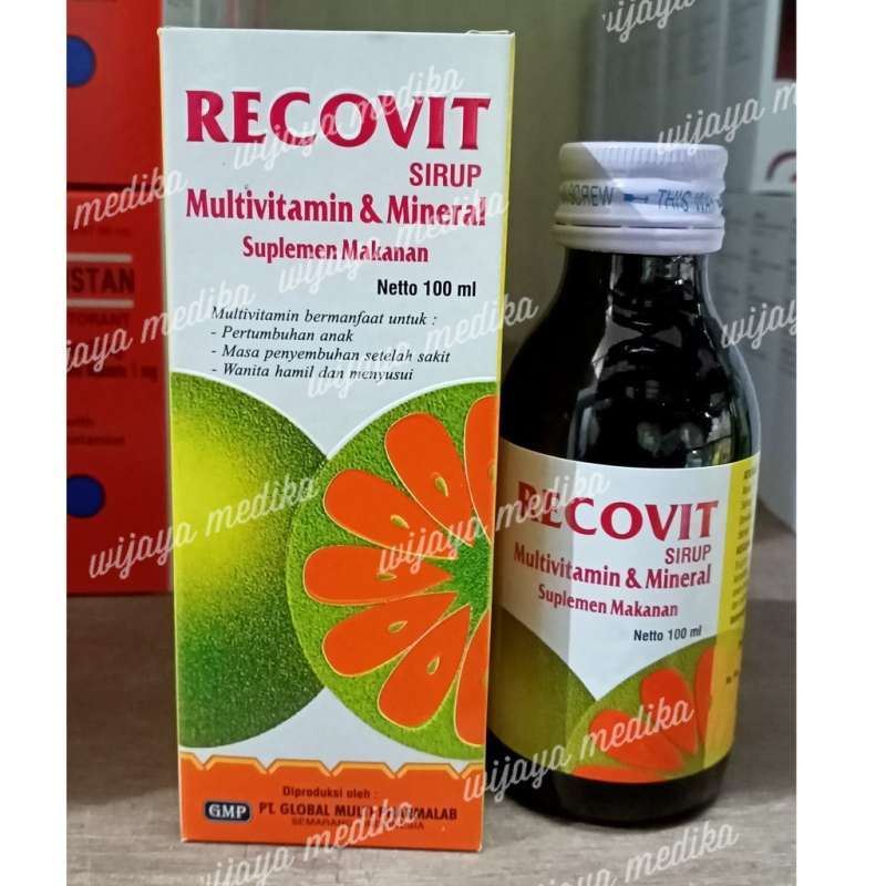Promo recovit sirup multivitamin masa penyembuhan Diskon 20% di Seller ...