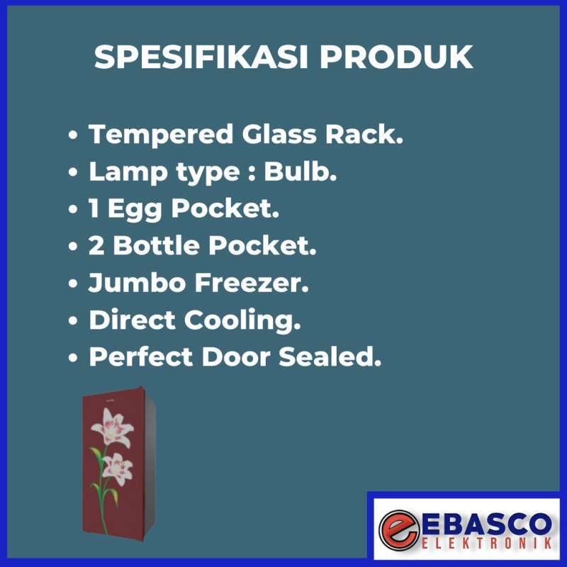 Jual Polytron Kulkas 1 Pintu Prb 157 Kapasitas 150 Liter Jumbo Freezer ...