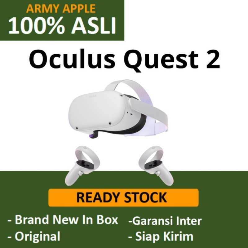 Promo Oculus Quest 2 128GB 256GB VR Virtual Reality Gaming Set All-in ...