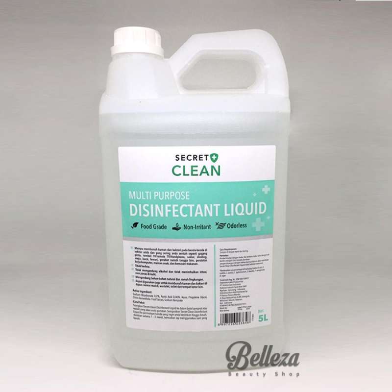 Jual Secret Clean Multi Purpose Disinfectant Liquid 5l Di Seller Anes ...