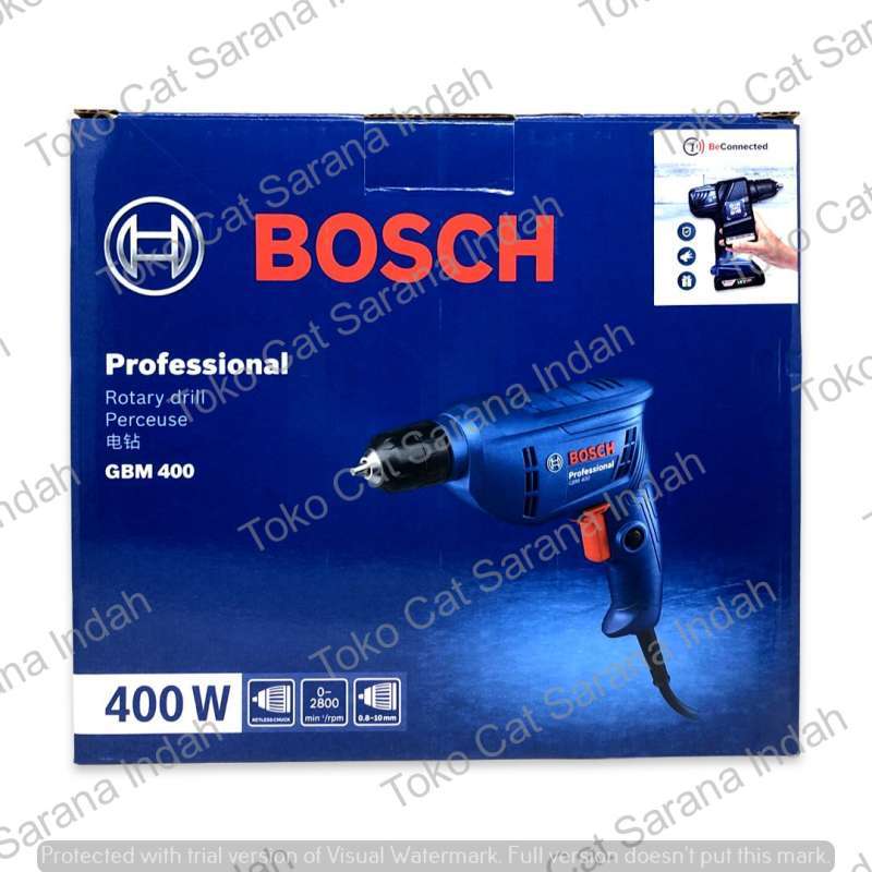 Jual Bosch Gbm 400 Pengganti Gbm 350 Mesin Bor Drill 10 Mm 400w ...