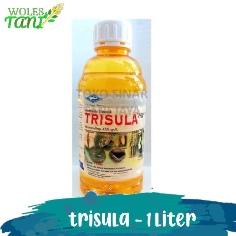Promo Trisula 1 Liter Insektisida Ulat Grayak - Multicolor Diskon 2% di ...