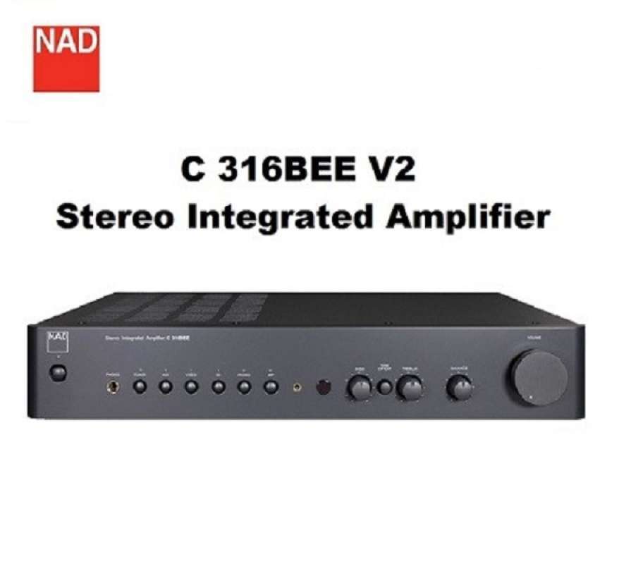 Jual Nad C 316bee V2 C316 Bee V2 Stereo Integrated Amplifier With Phono Di Seller Audio Kingdom ...