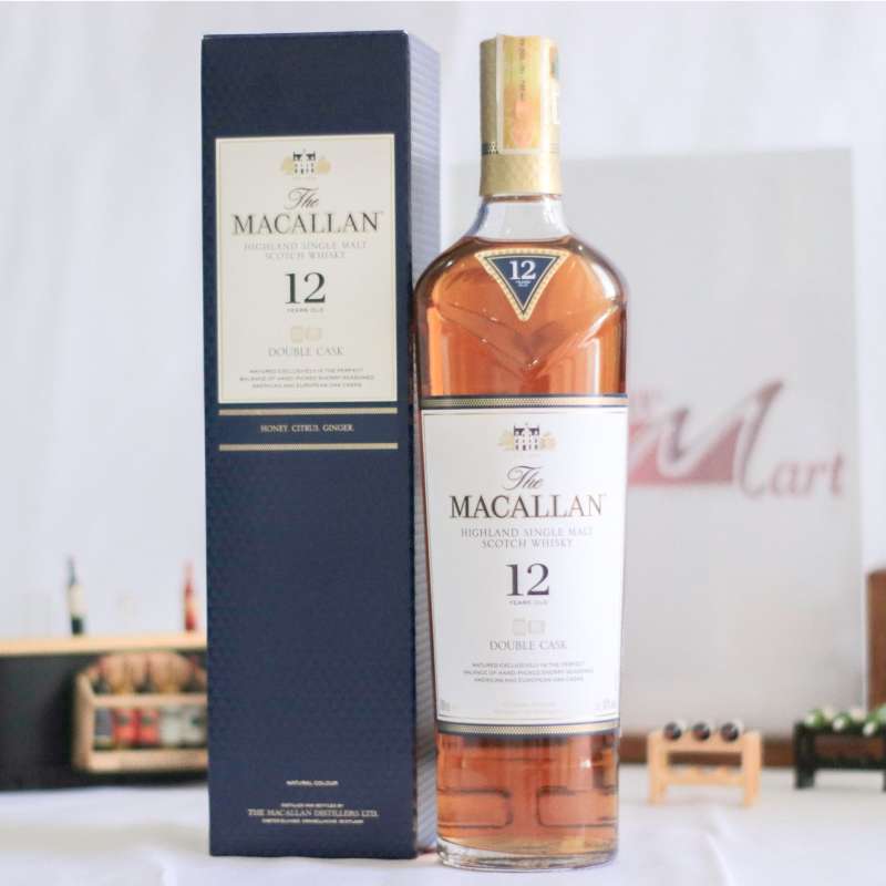 Jual Macallan 12yo Double Cask New Bottle Di Seller Kontener Mart ...