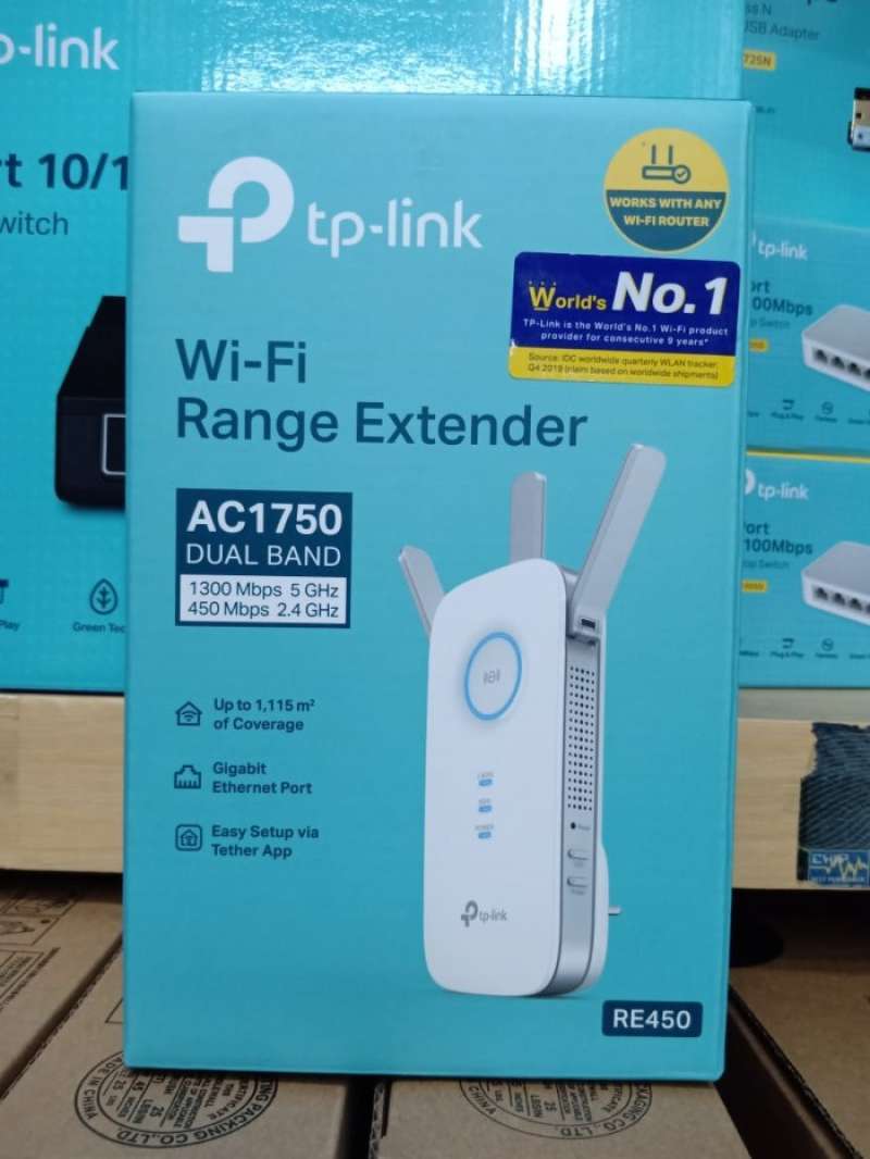 Promo TPLINK RE450 AC1750 wifi Range extender / TP-LINK RE 450 Diskon 9 ...