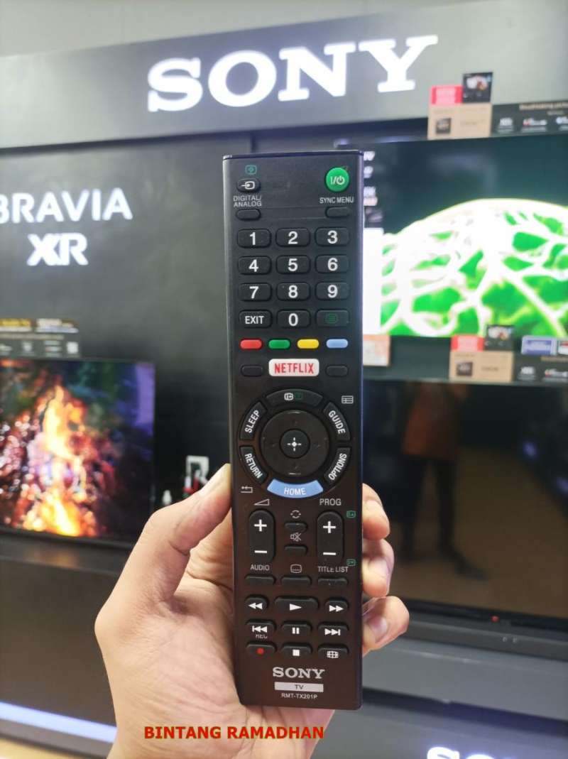 Jual REMOTE TV SONY BRAVIA SMART TV - ANDROID TV - GOOGLE TV RMT-TX201P di Seller ...