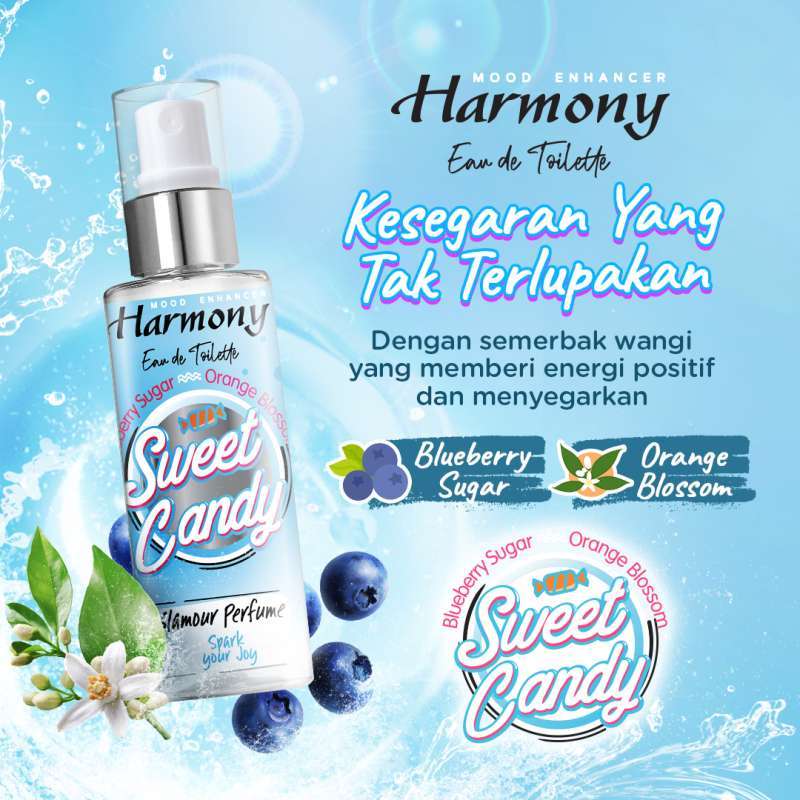 Promo Harmony Edt Sweet Candy 100ml Diskon 7% Di Seller Lervia Official ...