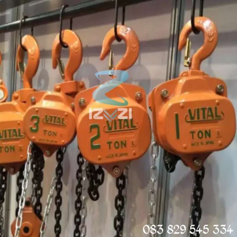 Jual Chain Block Vital 2 Ton X 15 Meter Takel Rantai Manual Made In ...