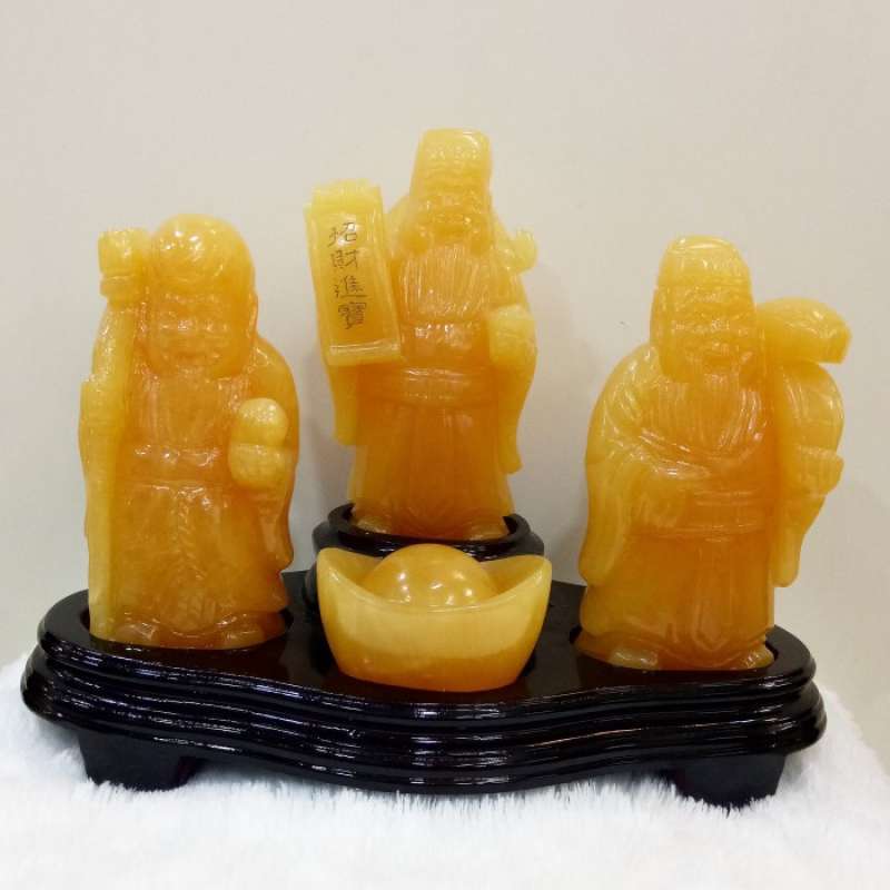 Promo fu lu shou/fu lu sou/dewa rejeki/dewa hoki/batu alam/argonit ...