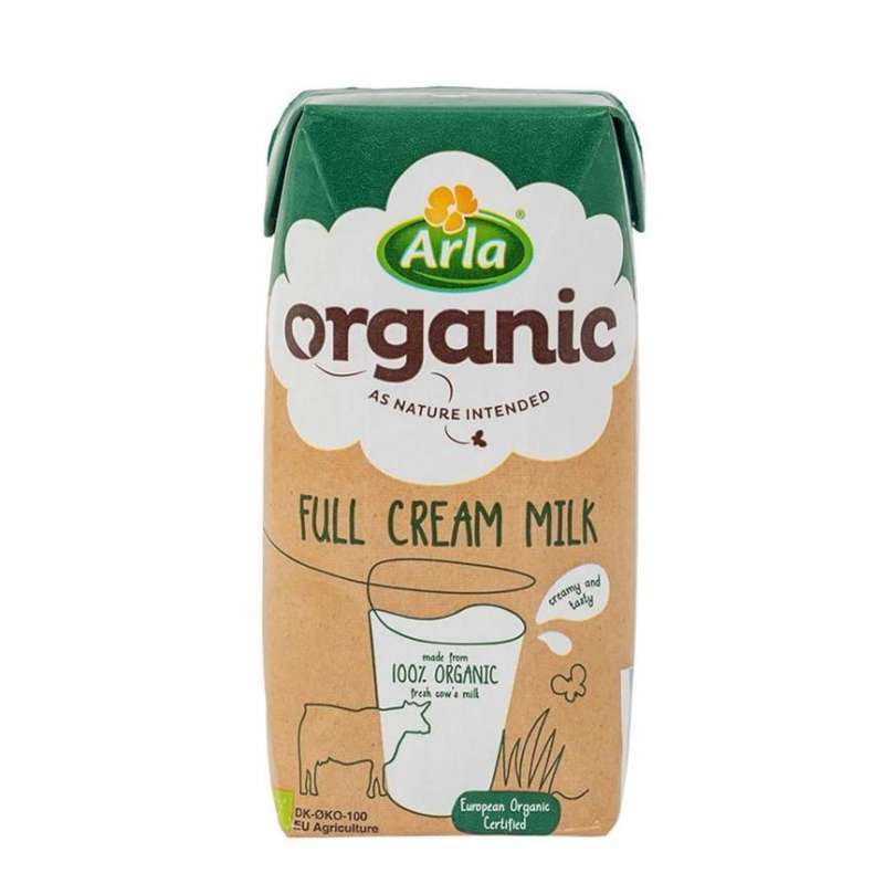 Jual Arla Full Cream Milk UHT Organic 200 Ml di Seller The Sweet Recipe ...