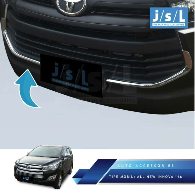 Promo All New Innova List Bumper Depan Bawah/front Lower Bumper Trim ...